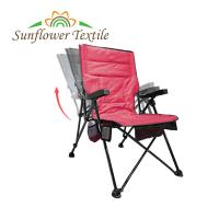 China Outdoor Foldable Chairs Loungers For Camping With Storage Pocket for sale