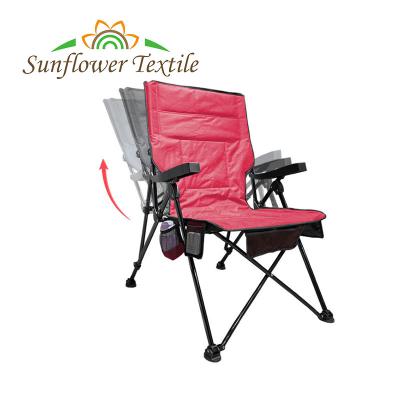 China Outdoor Foldable Chairs Loungers For Camping With Storage Pocket for sale