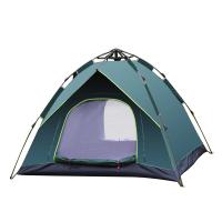 China Automatic Outdoor Waterproof Tent 200x200x145cm 1500-2000mm 190 Silver Cloth for sale