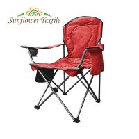 China 52x52x98cm Portable Folding Camping Chair Oxford Cloth Cotton Lining Compact Fishing 150kg Capacity for sale
