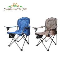China 52x52x98cm Portable Folding Camping Chair Oxford Cloth Cotton Lining Compact Fishing 150kg Capacity for sale