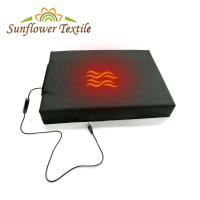 China Heated Stadium Seat Cushion 50x38x8cm 600D Oxford Waterproof with Carry Handle for Bleachers for sale