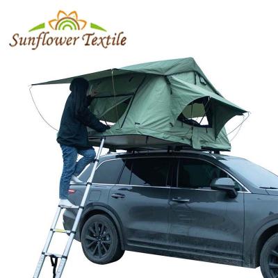 China 190x310x310cm Outdoor Vehicle Roof Top Tent 2000-3000mm Waterproof Custom Color Oxford for sale