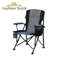 China Foldable Fishing Chair 150kg Capacity 95cm Height Oxford Fabric Camping Seat for sale