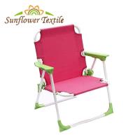 China Oversized Blue Foldable Fishing Chair Steel Frame Oxford Fabric 300lb Capacity for sale