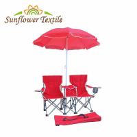 China Lightweight Foldable Camping Table 6Kgs Steel Frame Outdoor Round Barbecue Table for sale