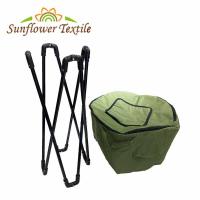 China 44x70cm Oxford Fabric Portable Camping Cooler Bucket with Aluminum Foil Insulation for sale