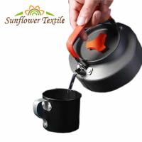 China Ultralight Aluminum Outdoor Camping Kettle Camping Tea Kettle for sale