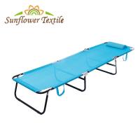 China 190x60x20cm Tesling Fabric Foldable Camping Bed Foldable Army Cot for sale