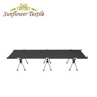 China 190x65x38cm 600D Cationic Oxford Foldable Camping Bed Outdoor Military Folding Cot for sale