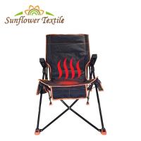 China 58x89x100cm 600D Oxford Cloth Outdoor Folding Heated Chair Camping Fishing Chair for sale