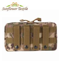 China Molle Tactical Utility Pouch 23x8x13cm 600D Polyester for Outdoor Camping Hiking for sale