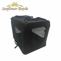 China 600D Polyester Outdoor Pet Gear With PVC Portable Soft Pet Carrier Crate for sale