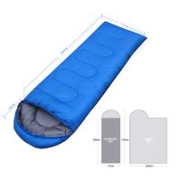 China 170T Polyester Foldable Sleeping Bed 210cm 75cm Emergency Camping Thermal Sleeping Bag for sale