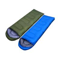 China 170T Polyester Foldable Sleeping Bed 210cm 75cm Emergency Camping Thermal Sleeping Bag for sale