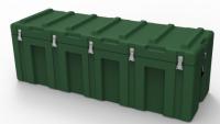 China LLDPE Rotoplastic Mold Green Plastic Turnover Box - Custom Sizes 200-1000L for Industrial Tool Storage for sale