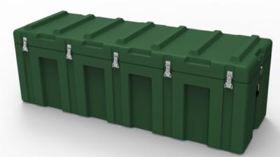 China LLDPE Rotoplastic Mold Green Plastic Turnover Box - Custom Sizes 200-1000L for Industrial Tool Storage for sale