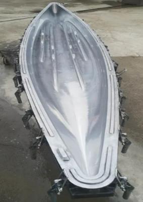 China Kayak Rotational Aluminum Mold 8-10mm Thickness with 100,000+ Cycle Life for Custom Rotomolding for sale