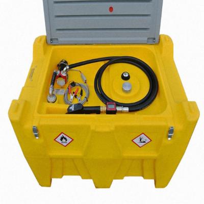 China Custom UV Resistant Plastic Fuel Tank 30-Day Delivery Rotational Molding Diesel & AdBlue Tanks for sale
