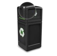 China Rotomolded Outdoor Trash Can 120L Plastic Sanitation Bin LLDPE Waste Container for sale