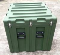 China Custom Waterproof LLDPE Plastic Tool Box Rotomolded Turnover Box for Environmental Protection for sale