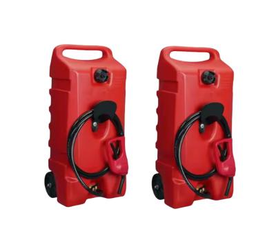 China Custom Plastic Fuel Tank with Wheeled Design - 100 Piece MOQ, 30 Day Delivery, UV & Corrosion Resistant for sale