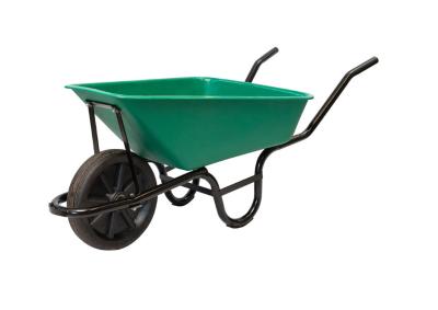 China Custom Rotoplastic Wheelbarrow Polyethylene 100kg Capacity Strong Impact Resistance for sale