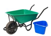 China Custom Rotoplastic Wheelbarrow Polyethylene 100kg Capacity Strong Impact Resistance for sale