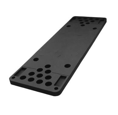 China Rotomolded Plastic Floating Table One Molding Water Card Table Snack Table Custom Size for sale