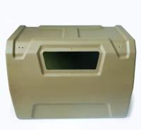 China Custom Rotomolded Plastic Dog Kennel Heavy Duty Pet Crate OEM Polyethylene 30 Days Delivery for sale