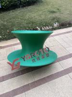 China Polyethylene Rotomolded Outdoor Swivel Seat Rotating Chair 500kg Load UV Resistant for sale
