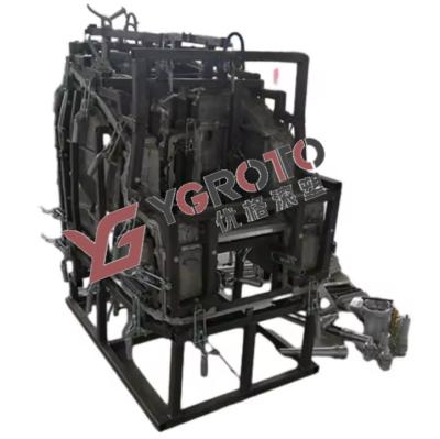 China Aluminum Rotational Molding Floor Washer Casing Mold - 8-10mm Wall Thickness, 10,000 Shot Life for sale
