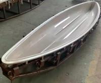 China Rotational Molding Aluminum Mold A356 Custom CNC Machining 8-12mm Thickness for Kayak for sale
