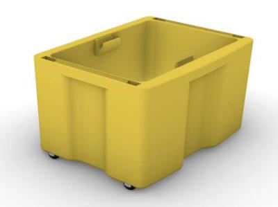 China Aluminum Rotomolding OEM Rotationally Molded Box 120L UV Resistant Double Wall Container for sale