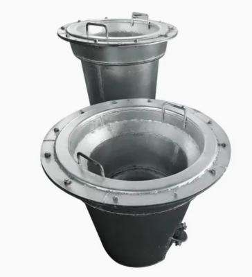 China Aluminum Rotomolding Flower Pot Mold Customizable 8mm 12mm Thickness for LLDPE HDPE for sale
