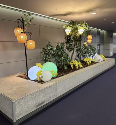 China Custom Rotomolding Outdoor LED Lighting Mold Aluminum Roto Molded Vase Furniture 100000 Cycles for sale