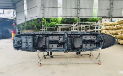 China OEM Sit On Top Ocean Kayak - LLDPE Rotary Molded Fishing Boat with Custom Sizes & Colors for sale