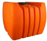 China Custom LLDPE Rotational Molding Fuel Tanks for Construction Machinery - 3.5m Diameter, 1.5 Ton Capacity for sale