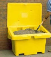 China Custom Rotomolding Mould Heavy Duty Outdoor Storage Box Container with Lid LLDPE 1.5 Ton for sale