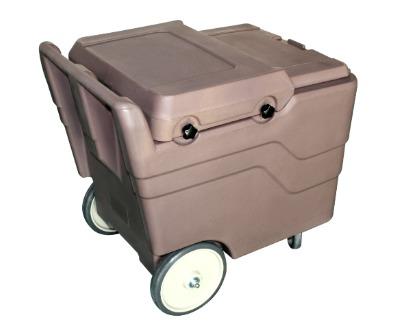 China OEM Rotomolded Ice Storage Vehicle 120L Plastic Insulated Cooler for Food Preservation for sale