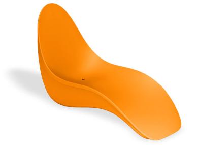 China Rotomolded Outdoor Plastic Leisure Recliner for Pool Beach Custom Size LLDPE for sale