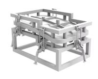 China Custom Aluminum Rotomolding Mold CNC Precision Large Hollow Rotational Molding Tooling for sale
