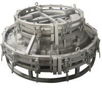 China Rotational Molding Aluminum Mold OEM Custom Size Rotoplastic Mold for Industrial Use for sale