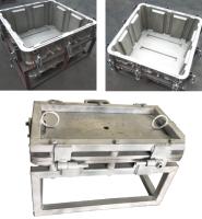 China CNC Machined Rotomolded Aluminum Cooler Box Custom Size OEM Roto Molded Storage Box for sale