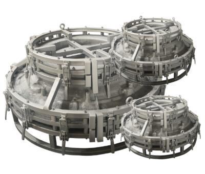 China Custom Large Aluminum Rotomolding Mold CNC Machining OEM Plastic Product Mould for sale