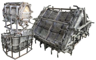 China Custom Aluminum Rotomolding Mold CNC Machined Rotational Mould Tooling Custom Size for sale