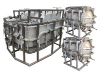 China Custom Aluminum Rotational Molding Molds for Large Hollow Plastic Products CNC Machined for sale