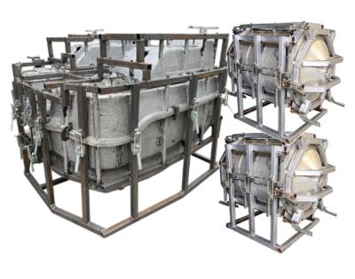 China Custom Aluminum Rotational Molding Molds for Large Hollow Plastic Products CNC Machined for sale