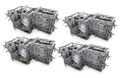 China CNC Machining Roto Molding Aluminum Mould OEM Custom Size Rotational Tooling for sale