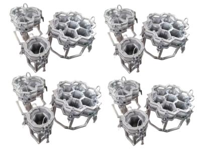 China Custom Roto Molding Aluminum Mold CNC Machining Rotational Tooling 1 Set MOQ for sale